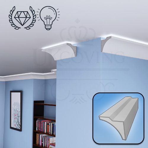 Plaster Coving for LED Lights | Sleek, Modern Lighting Solutions
