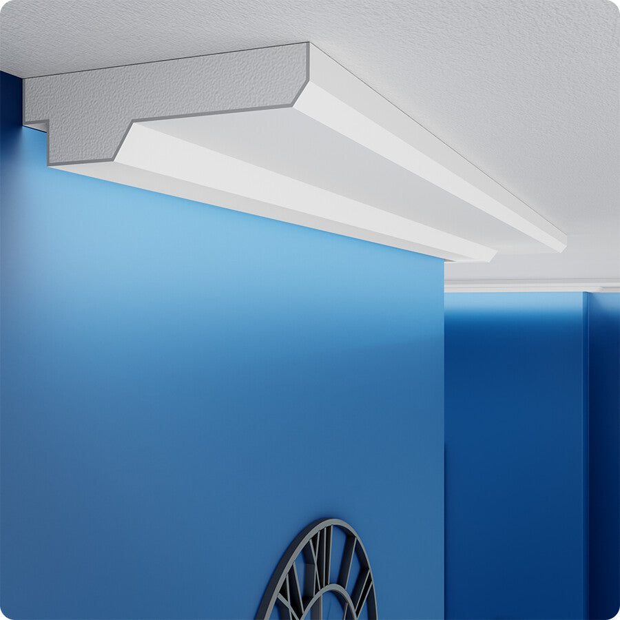 Plaster Coated Coving for LED SGL14 140mm x 40mm