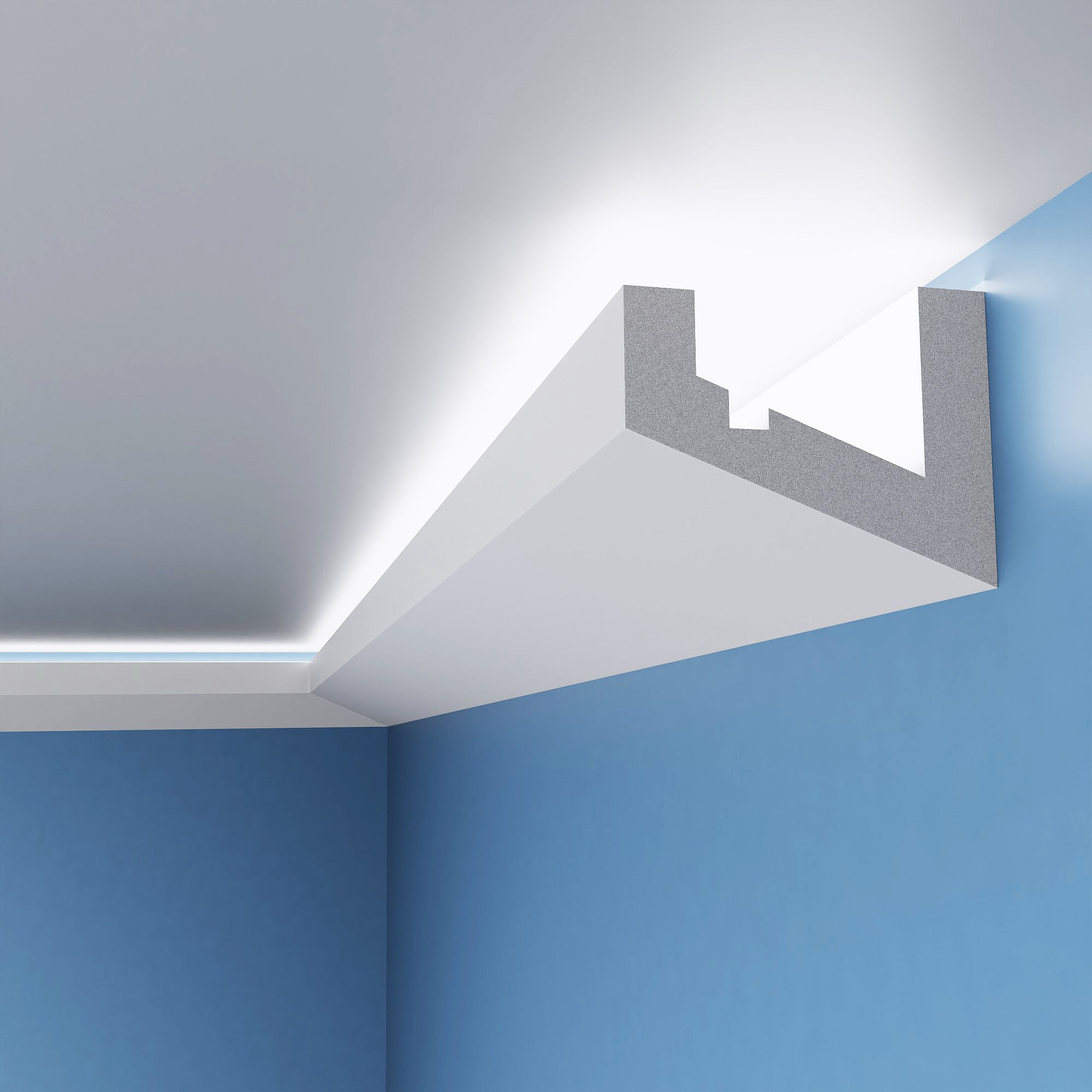 Polystyrene Coving for LED BGS1 Lightweight XPS