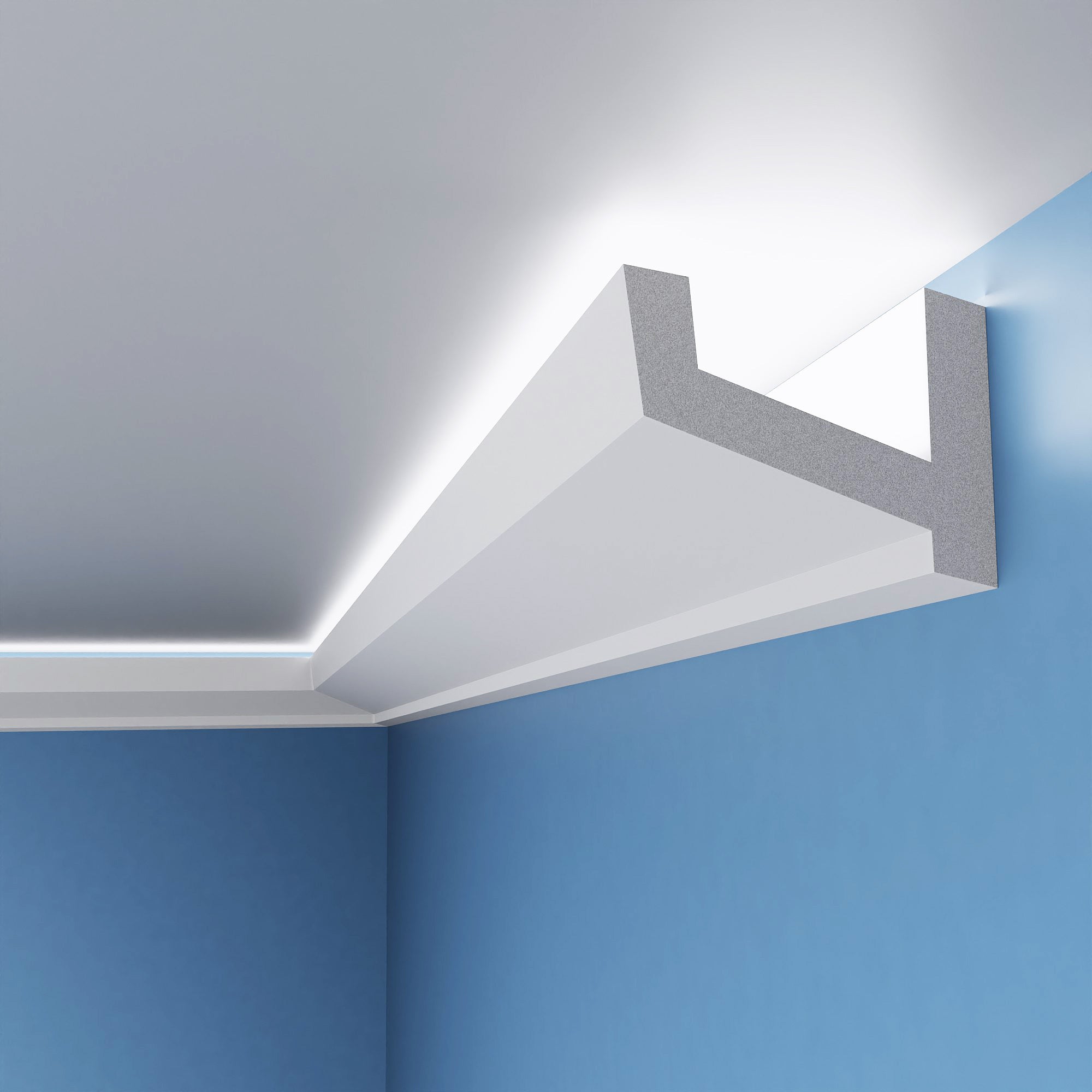 Polystyrene Coving for LED BGS2 Lightweight XPS